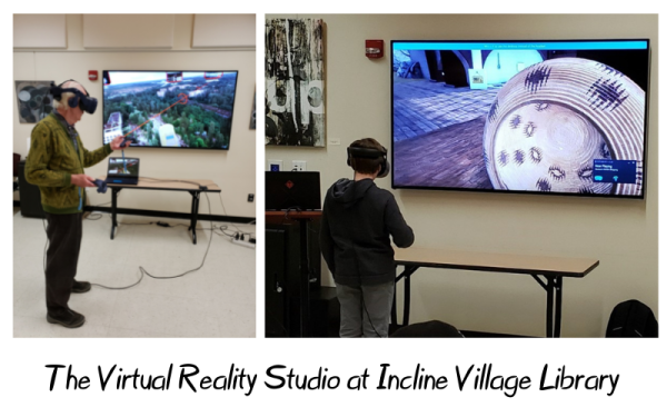 Virtual Reality Studio at Incline Village Library | Lake Tahoe